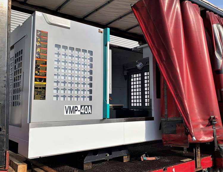 Feeler VMP-40A on its way to the North-West | TDT Machine Tools