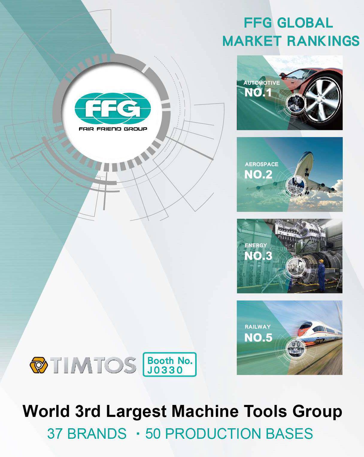 Feeler and FFG at TIMTOS 2019 4th-9th March 2019 | TDT Machine Tools