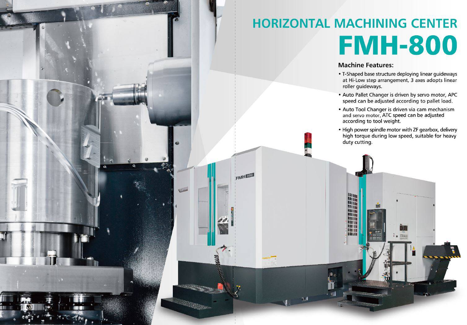 800mm Horizontal Machining Centre - In Stock | TDT Machine Tools