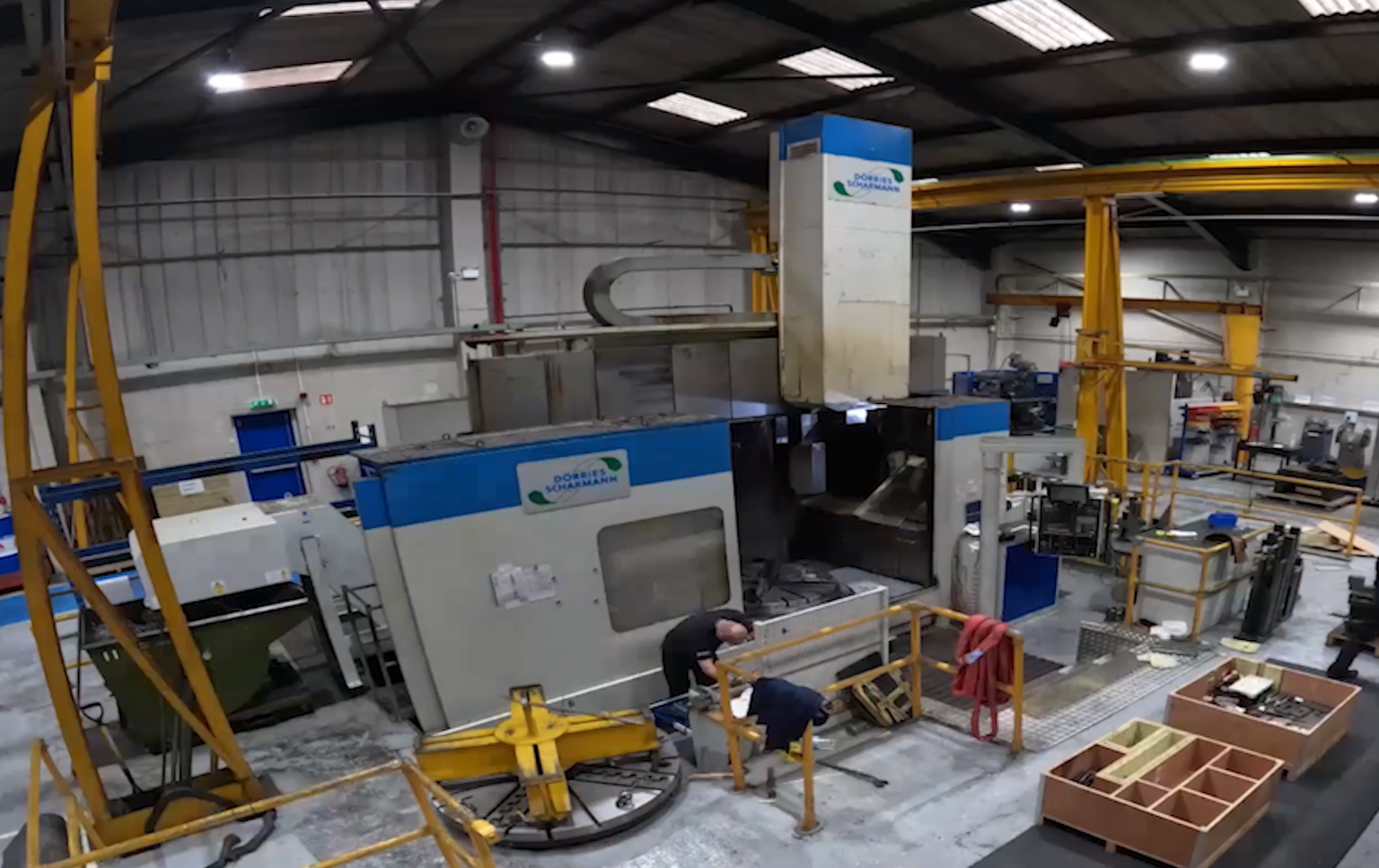 Time Lapse of You Ji VTL1600ATC+C installation at Koso Kent Introl ...